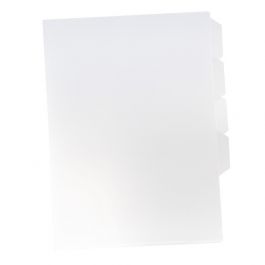 Transparent folder sleeve with 3 compartments • FACTIS