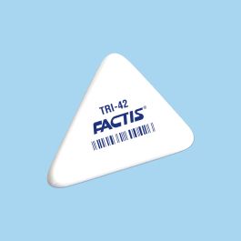Caja 42 gomas de borrar triangulares TRI42 • FACTIS