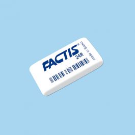 Box of 24 rectangular 24R erasers • FACTIS